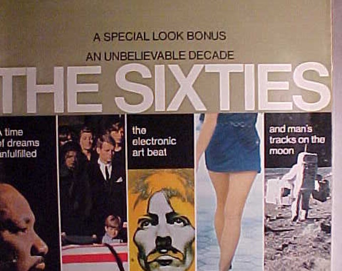 December 30, 1969 LOOK Magazine With the Sixties on the Cover Has 68 ...