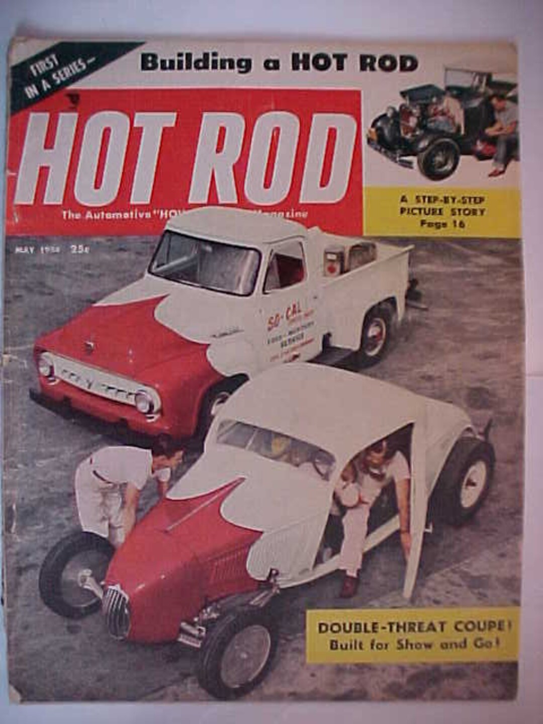 May 1954 Hot Rod Magazine Has 66 Pages of Ads and Articles, Antique ...