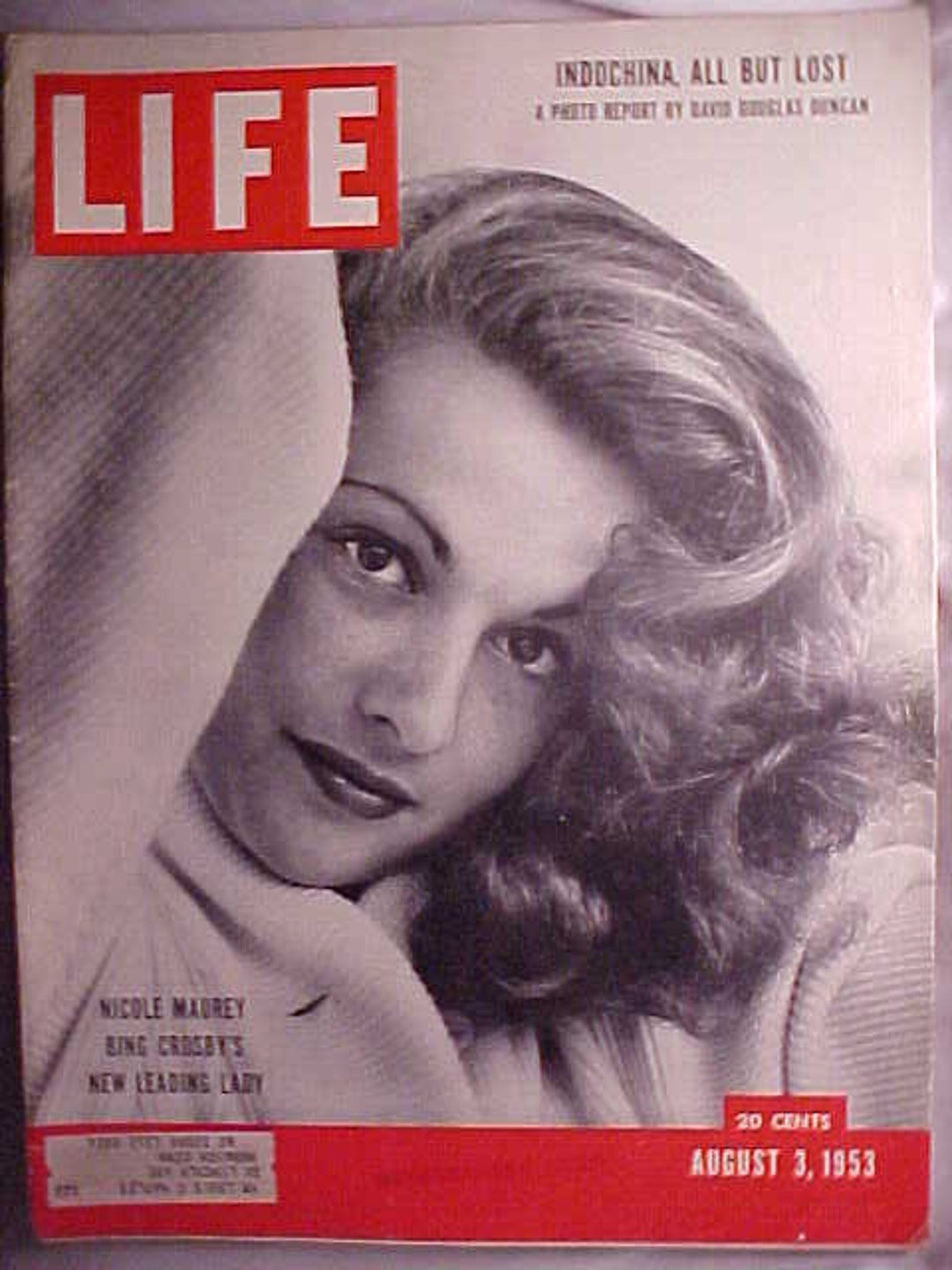 August 3, 1953 LIFE Magazine With Nicole Maurey on the Cover Has 100 ...