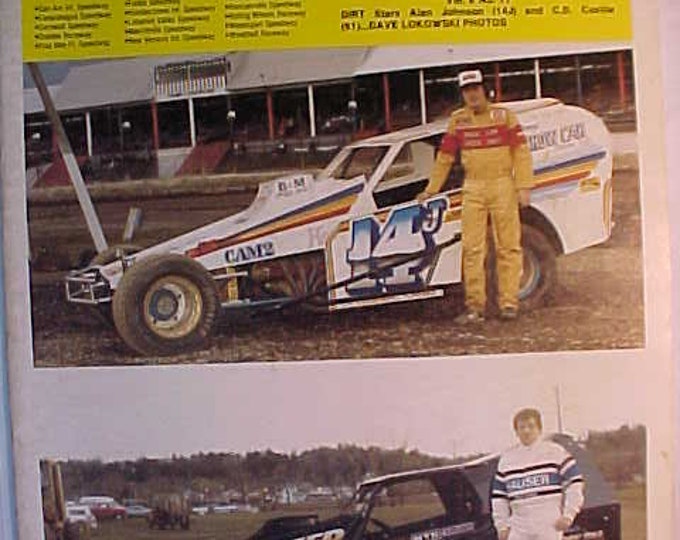 1985 Dirt Trackin Magazine Dirt of Central New York Weedsport Speedway ...