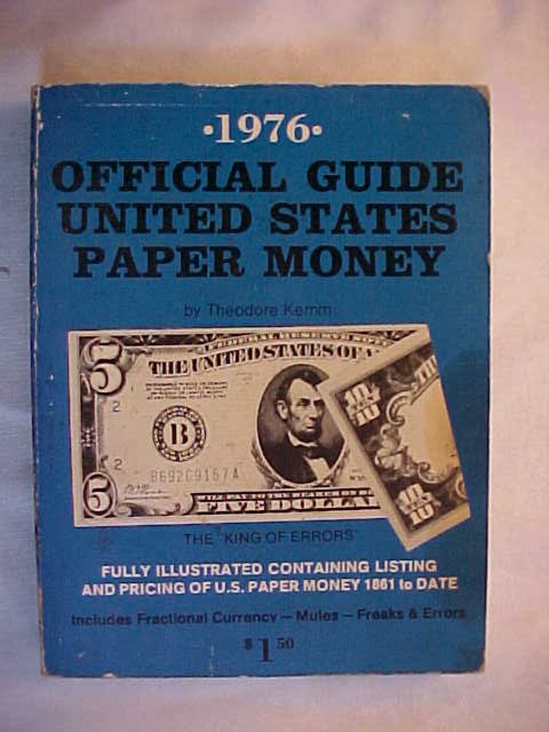 1976 8th Edition the Official Guide of United States Paper Money by ...