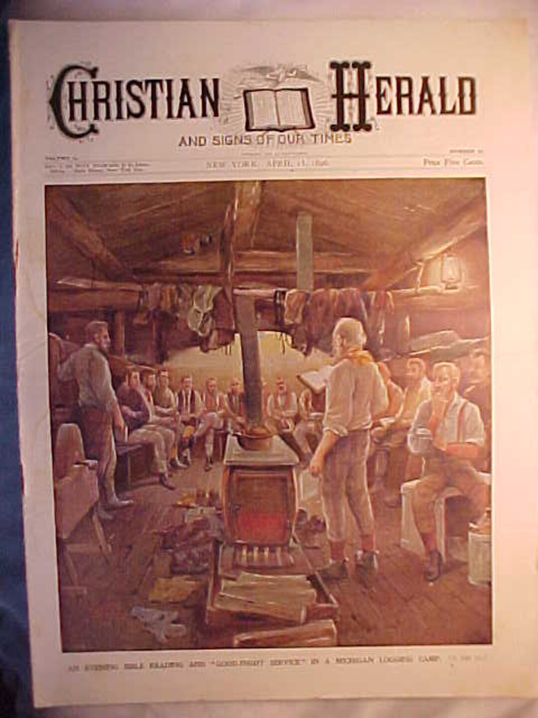 April 15, 1896 Christian Herald and Signs of Our Times Magazine New ...