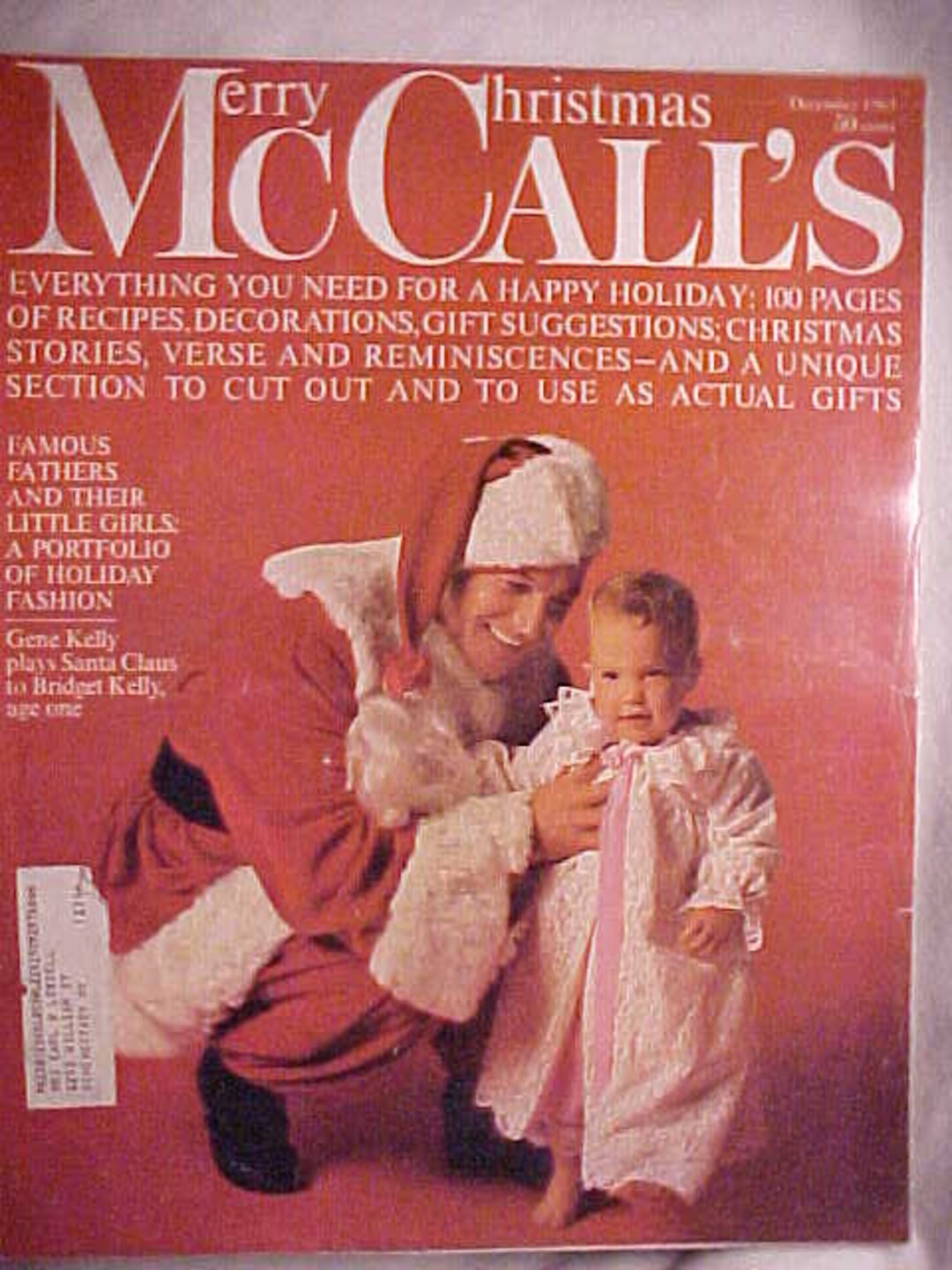 December 1965 Mccall's Magazine With Gene and Bridget Kelly on the ...