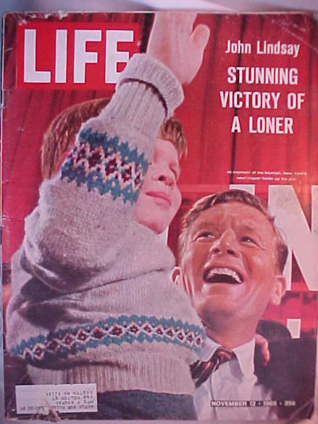 November 12, 1965 LIFE Magazine With John Lindsay on the Cover Has 146 ...