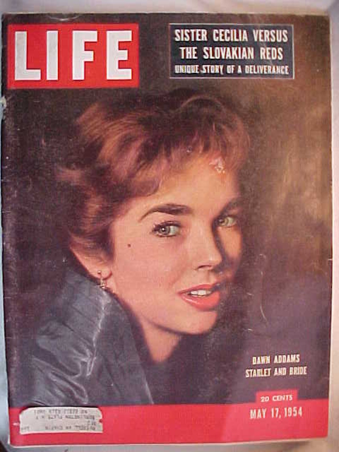 May 17, 1954 LIFE Magazine With Actress Dawn Addams on the Cover Has ...