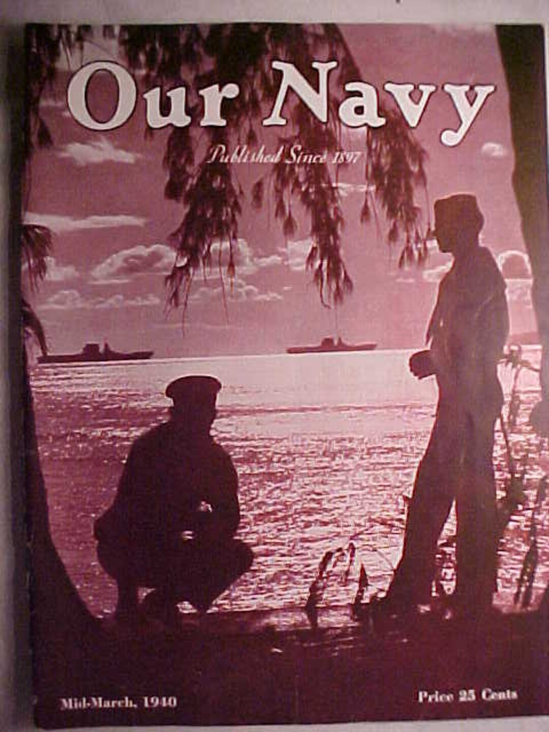 Mid March 1940 Our Navy Magazine With Photo Cover Art by Navy ...
