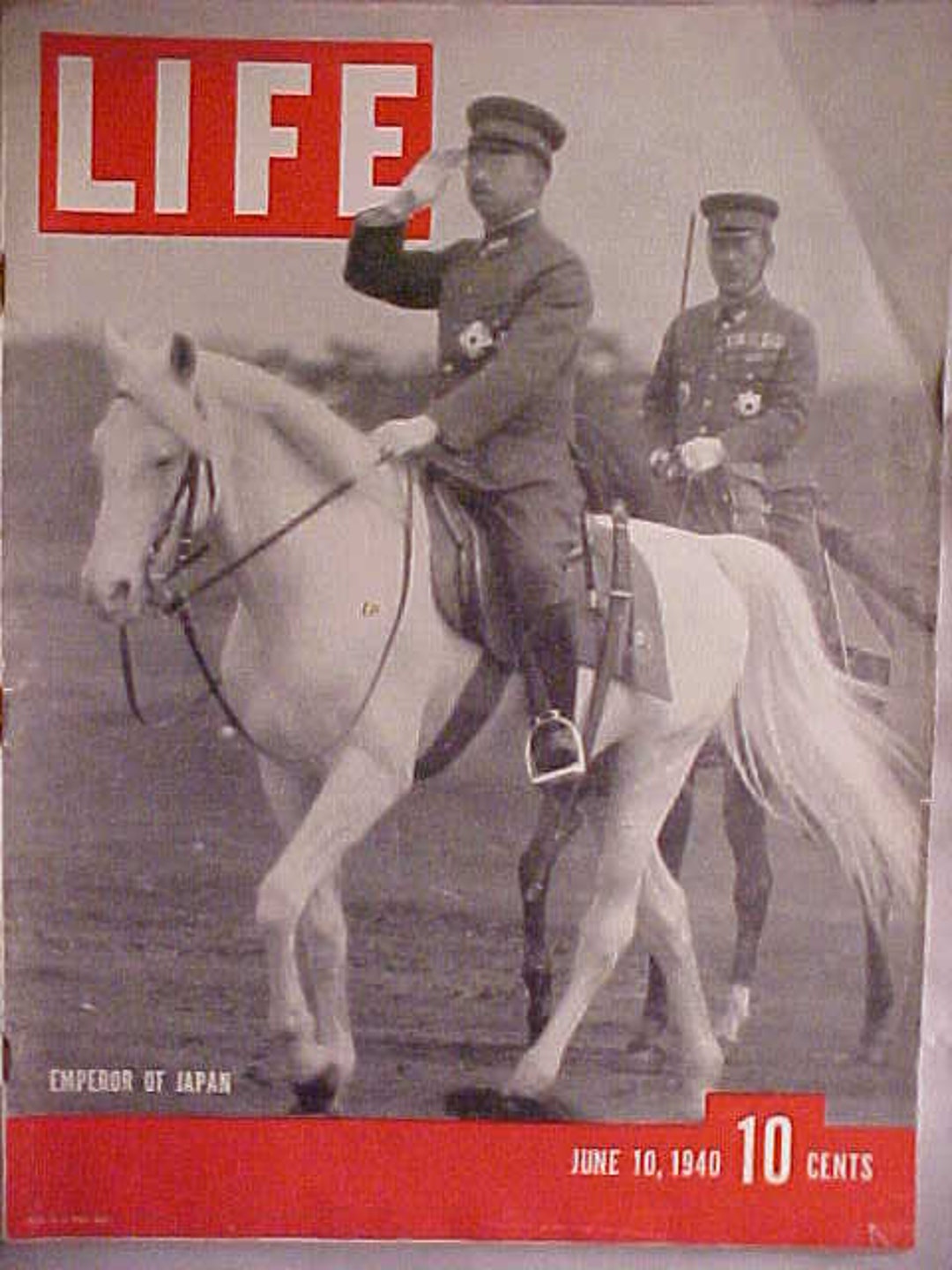 June 10, 1940 LIFE Magazine With Hirohito Emperor of Japan on the Cover ...