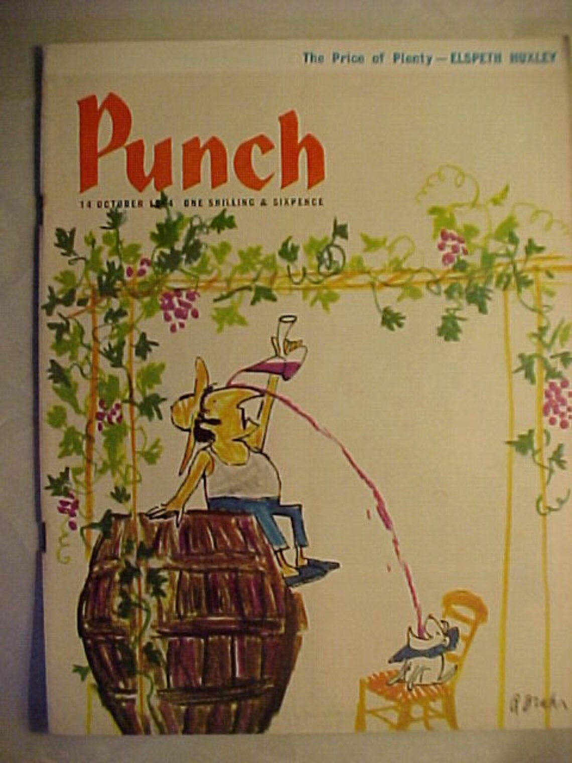 October 14 1964 Punch Magazine Has Over 30 Pages of Ads and - Etsy