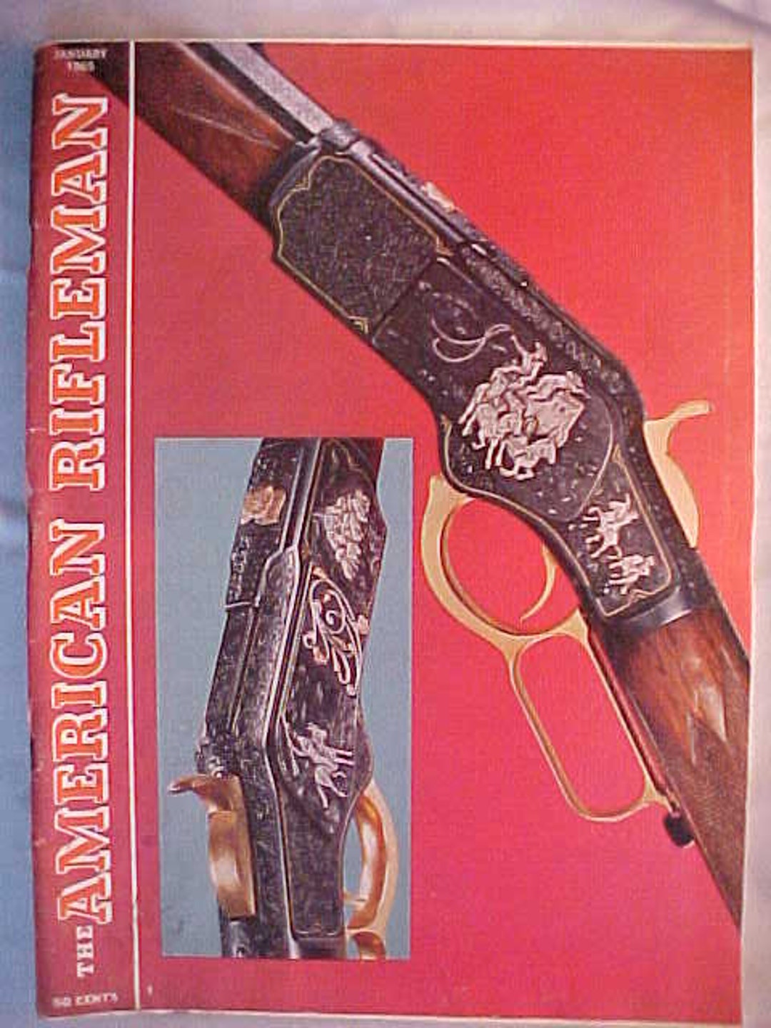 January 1965 the American Rifleman Magazine With Cover Art by John ...