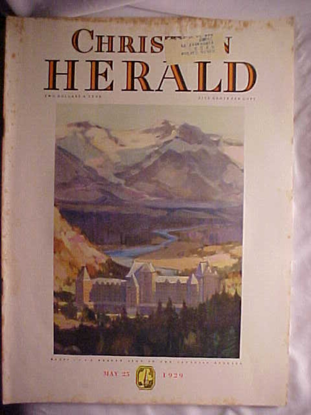 May 25,1929 Christian Herald a Weekly Illustrated Magazine for the Home ...