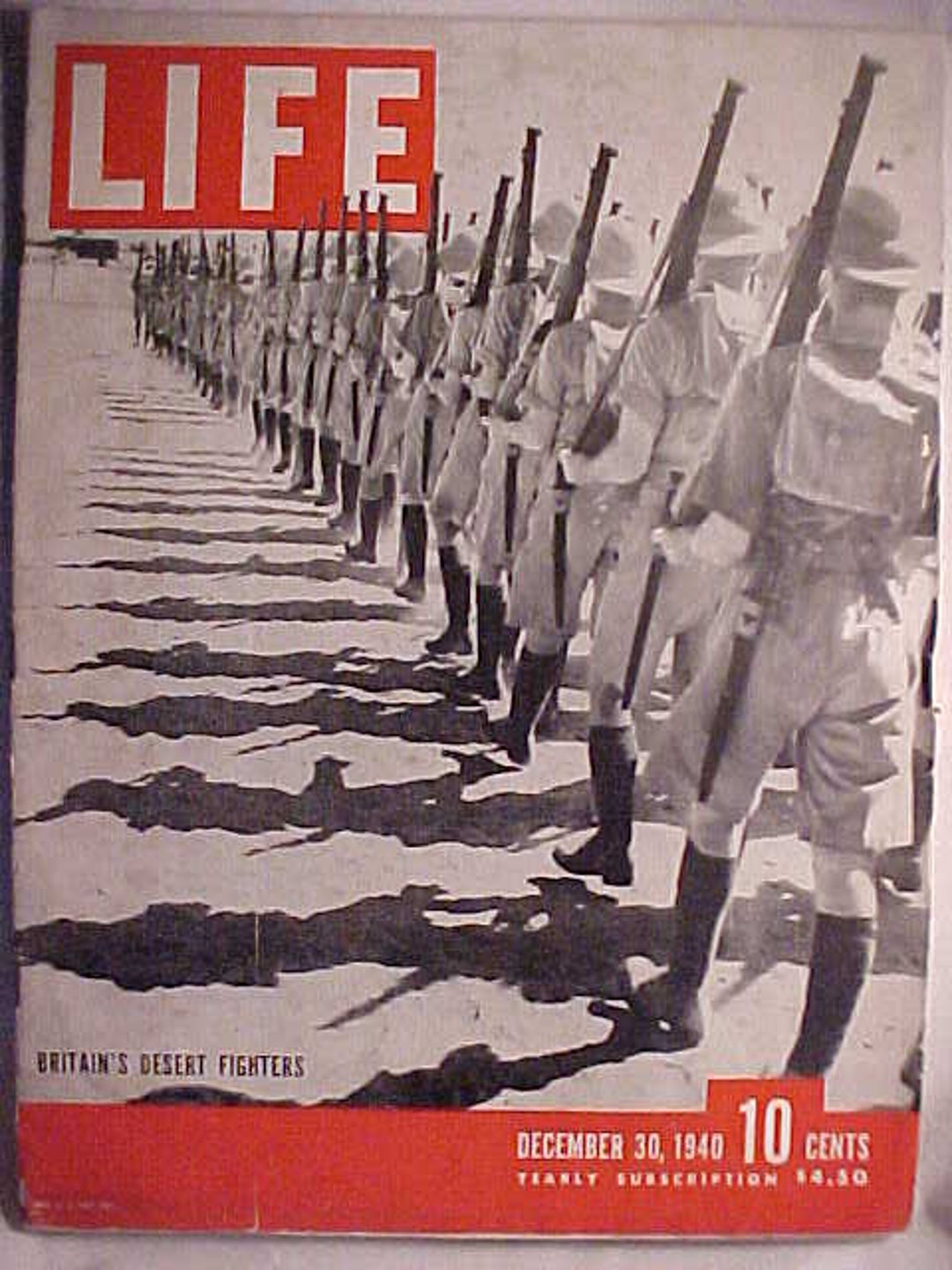 December 30, 1940 LIFE Magazine With British Army on the Cover Has 60 ...