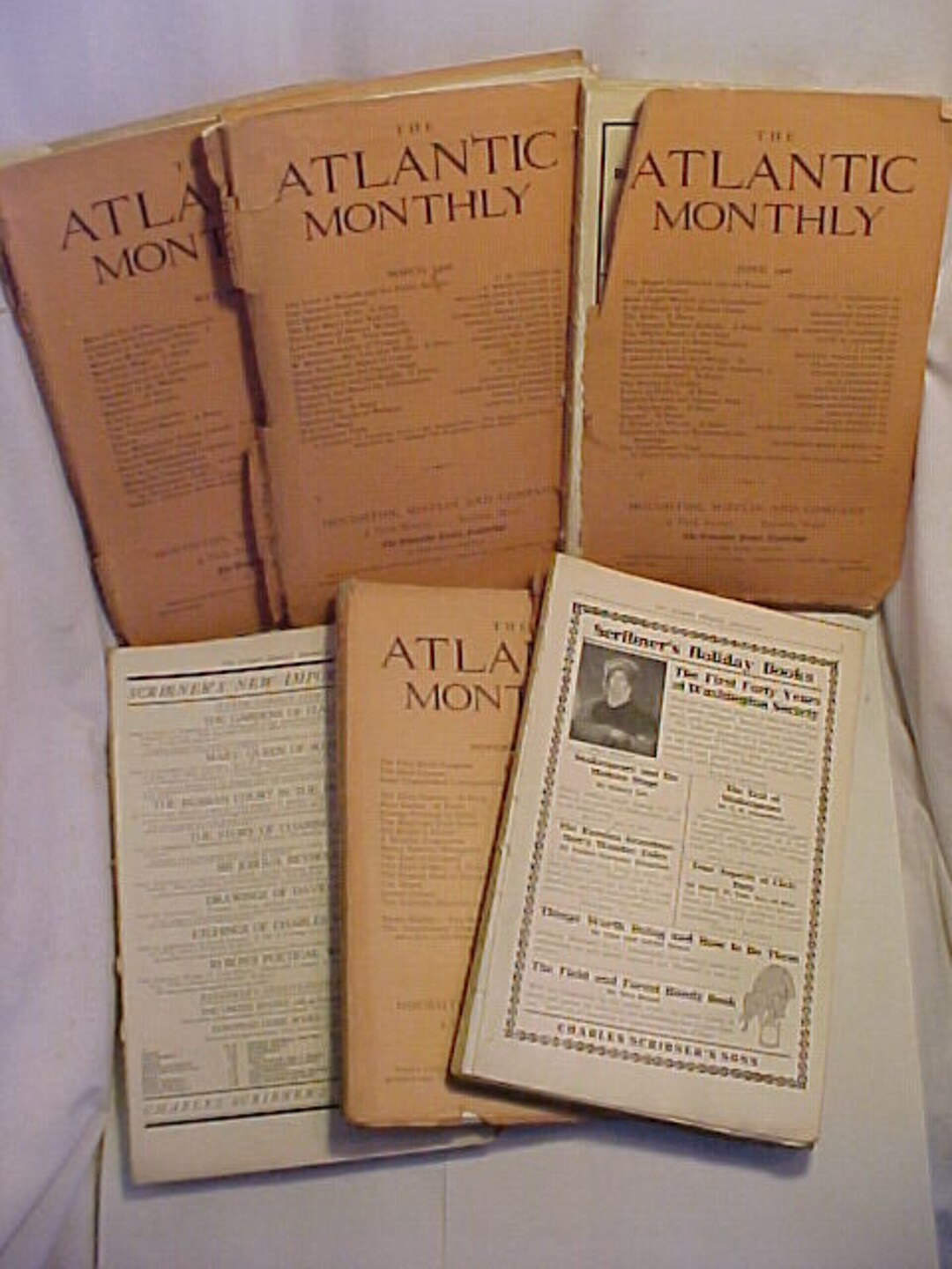 Eleven Issues of 1906 the Atlantic Monthly Magazines Published by ...
