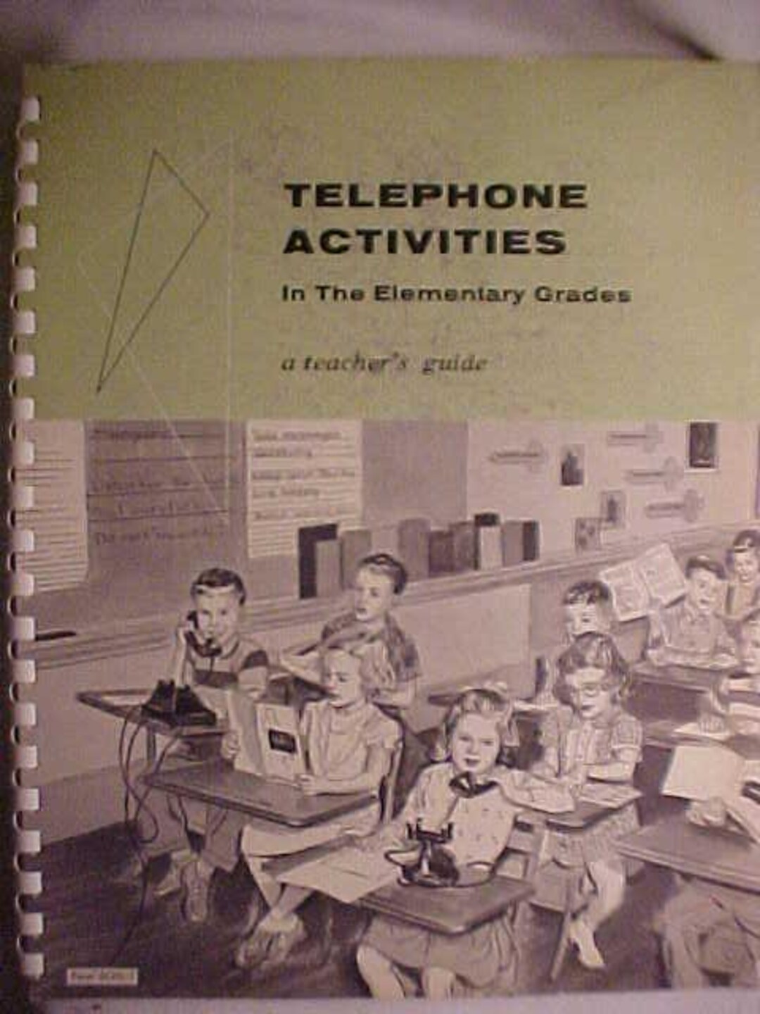C1950s Telephone Activities in the Elementary Grades Teacher's Guide by ...