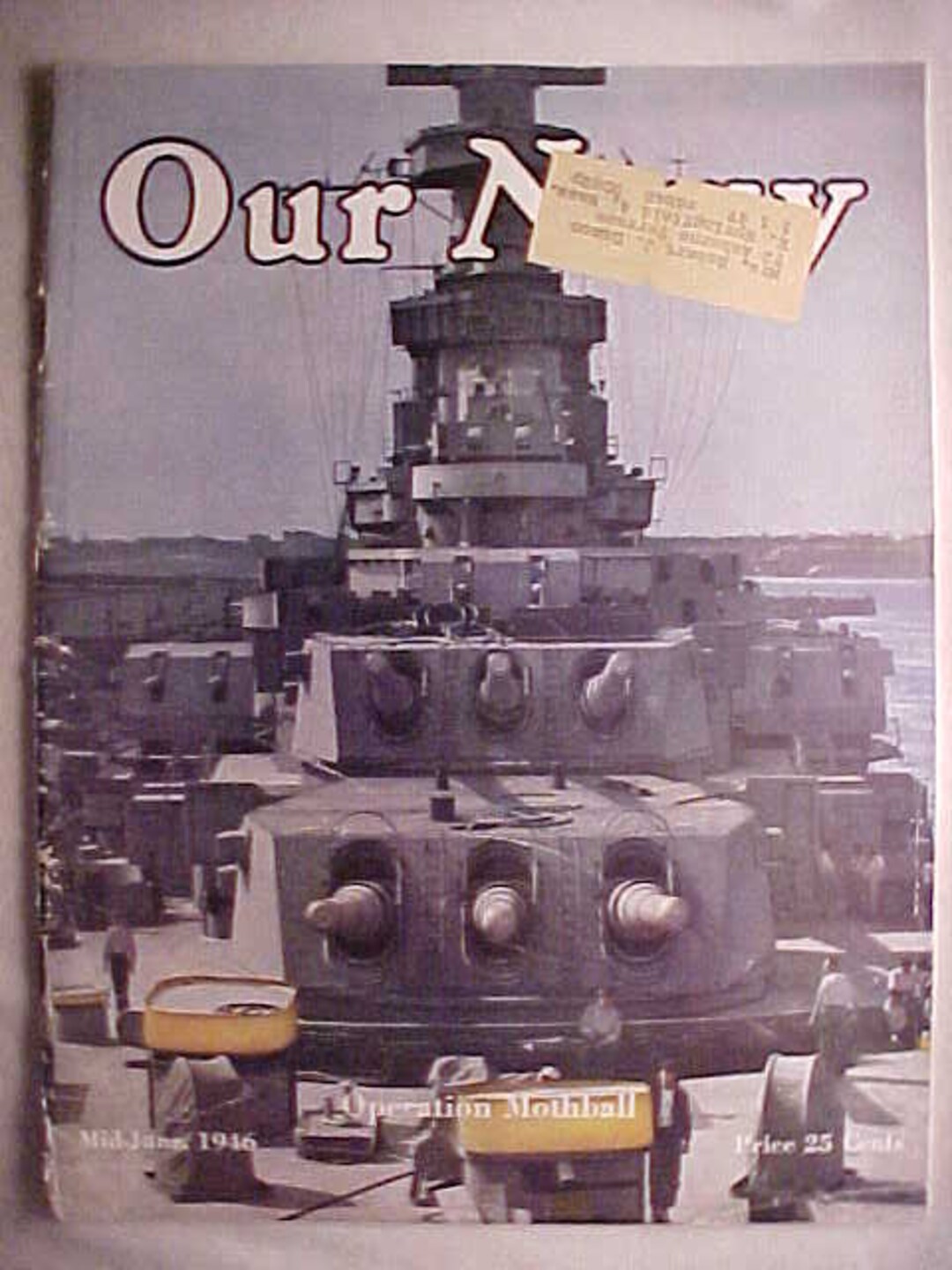 Mid June 1946 Our Navy Magazine With Operation Mothball by - Etsy
