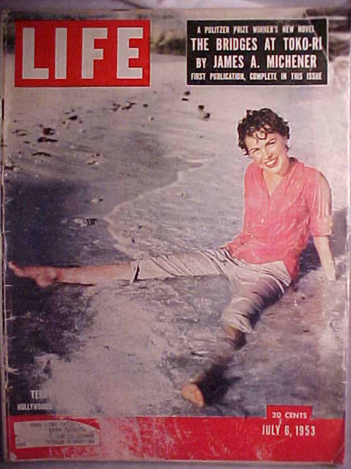 July 6, 1953 LIFE Magazine With Terry Moore on the Cover Has 120 Pages ...