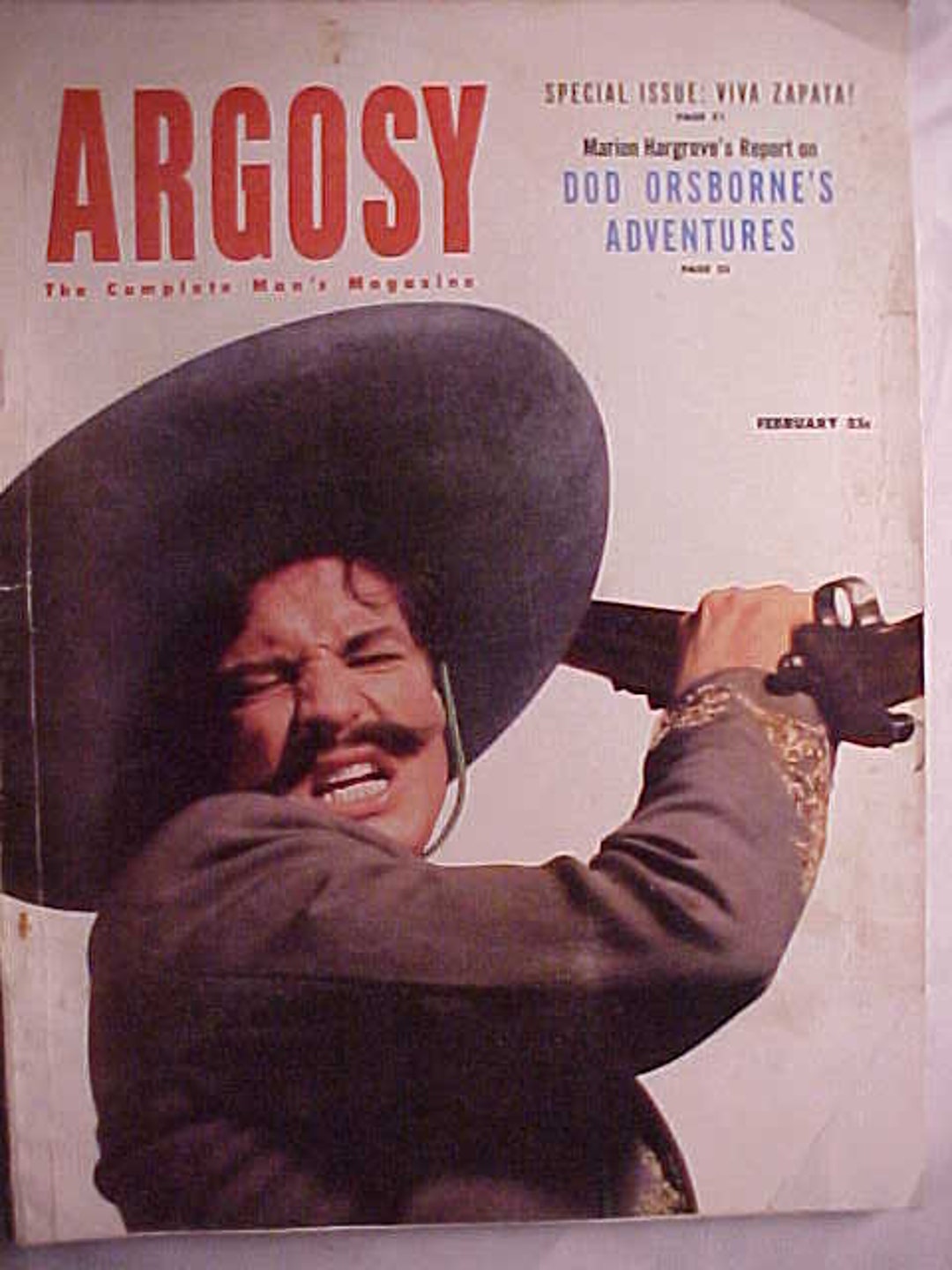 Buy February 1952 Argosy the Complete Man's Magazine With Marlon Brando ...