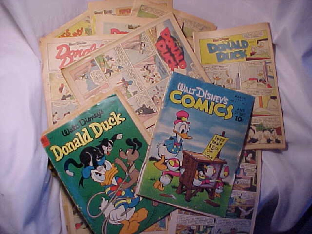 Group of 15 Walt Disney's Comics and Stories Donald Duck 1945-1950 ...