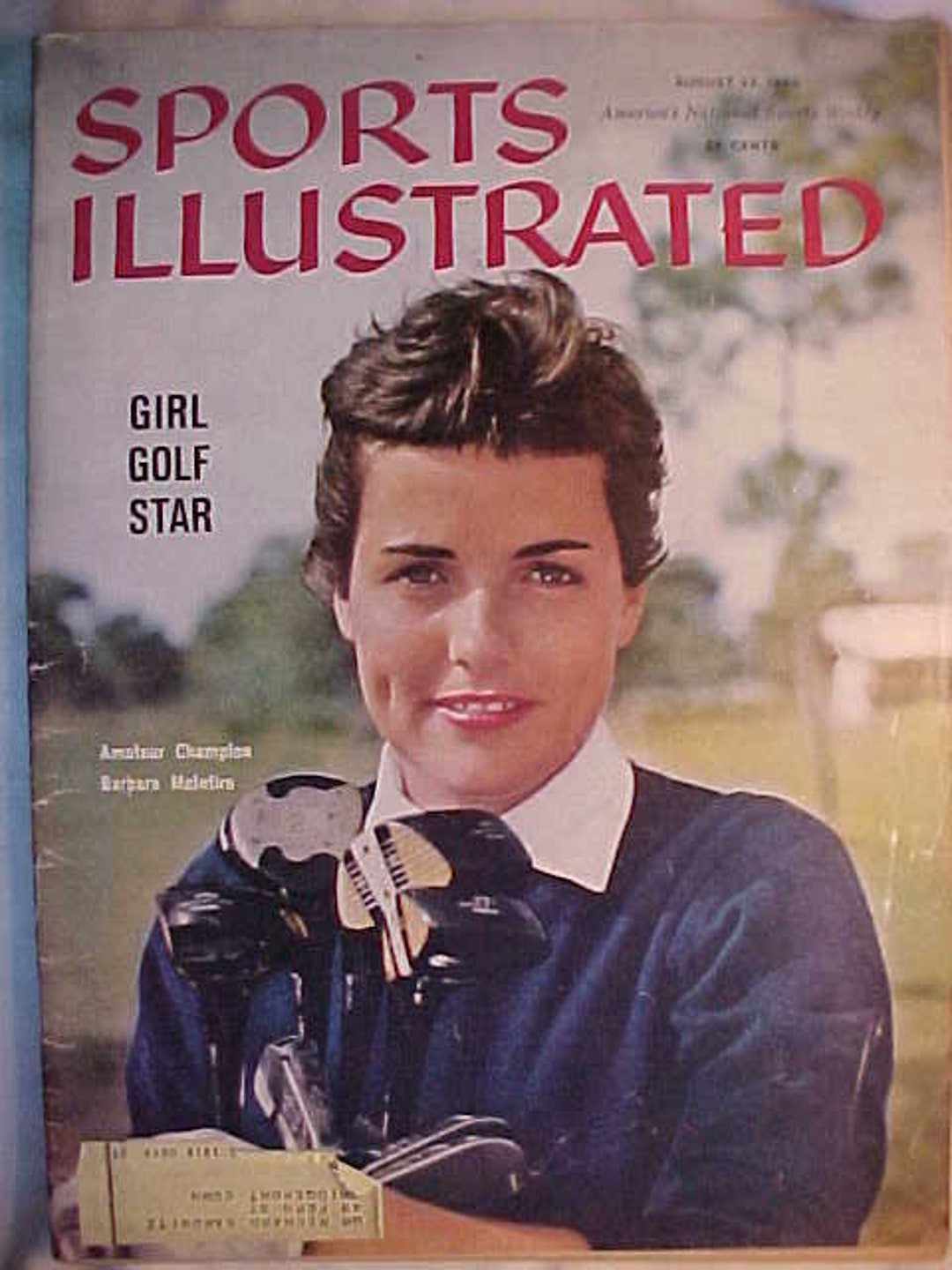 August 22, 1960 Sports Illustrated Magazine With Golf Star Barbara ...