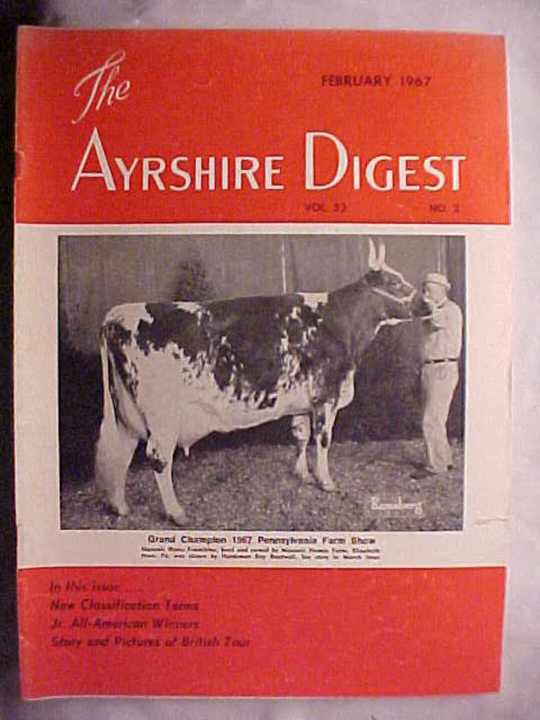 February 1967 the Ayrshire Digest Magazine the Ayrshire Breeders ...