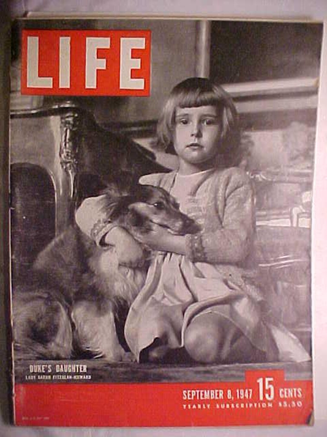 September 8, 1947 LIFE Magazine Lady Sarah Fitzalan Howard on the Cover ...