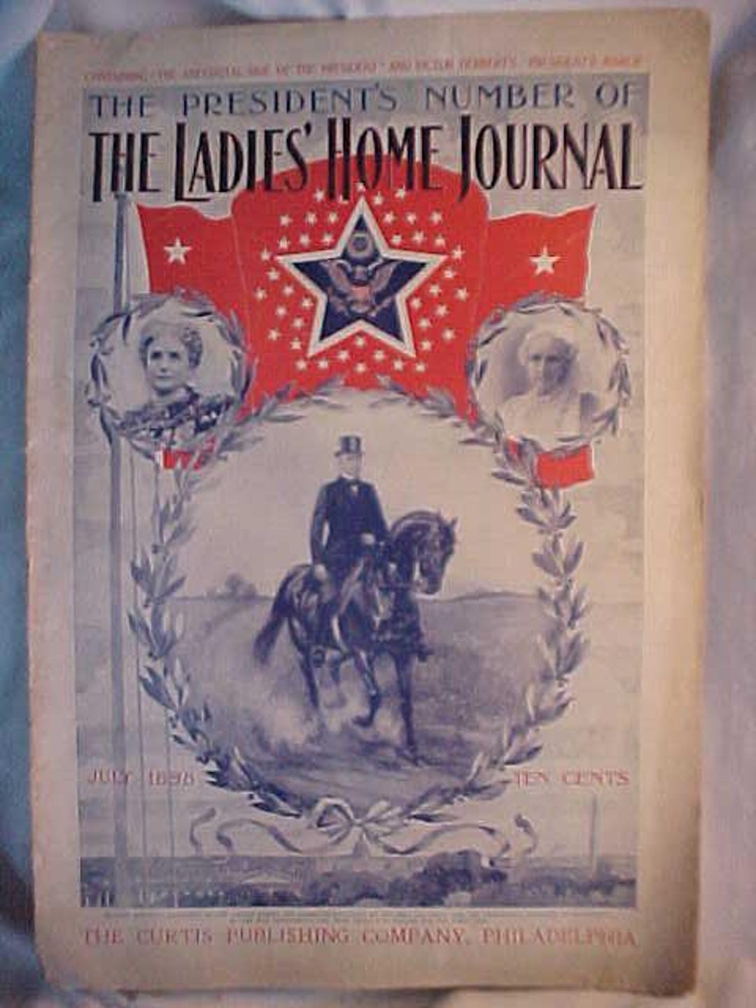 July 1898 the Ladies Home Journal Magazine Has 32 Pages of Ads and ...