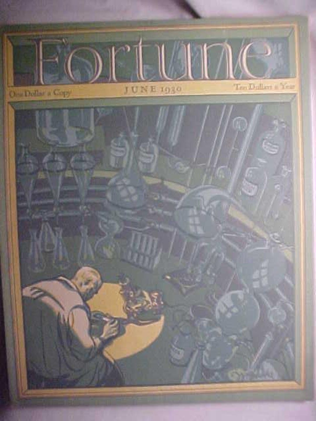 June 1930 Fortune Magazine Nice Cover Art Has 152 Pages of Ads and ...
