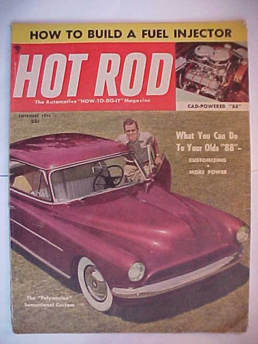 September 1953 Hot Rod Magazine Has 82 Pages of Ads and Articles ...