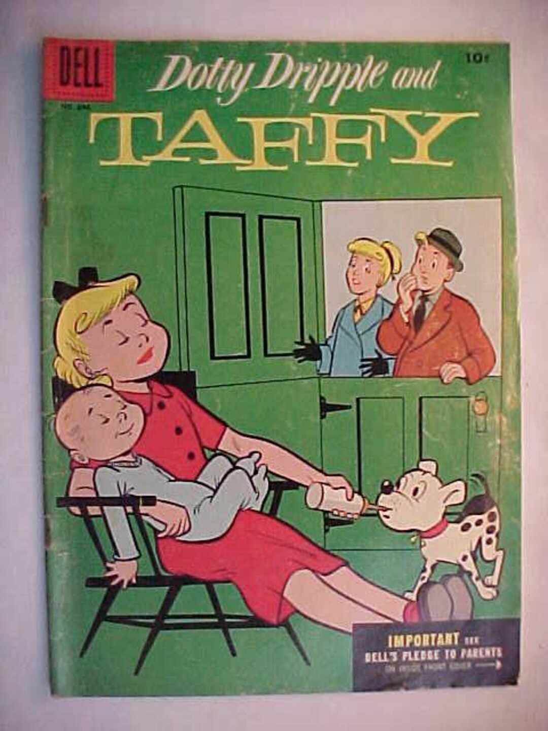 1955 Dotty Dripple and Taffy Golden Age Comic Book Published by Dell ...