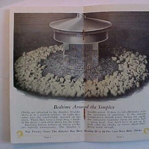 1931 Simplex Brooder Stove Catalog Booklet by Simplex Brooder Stove Co ...