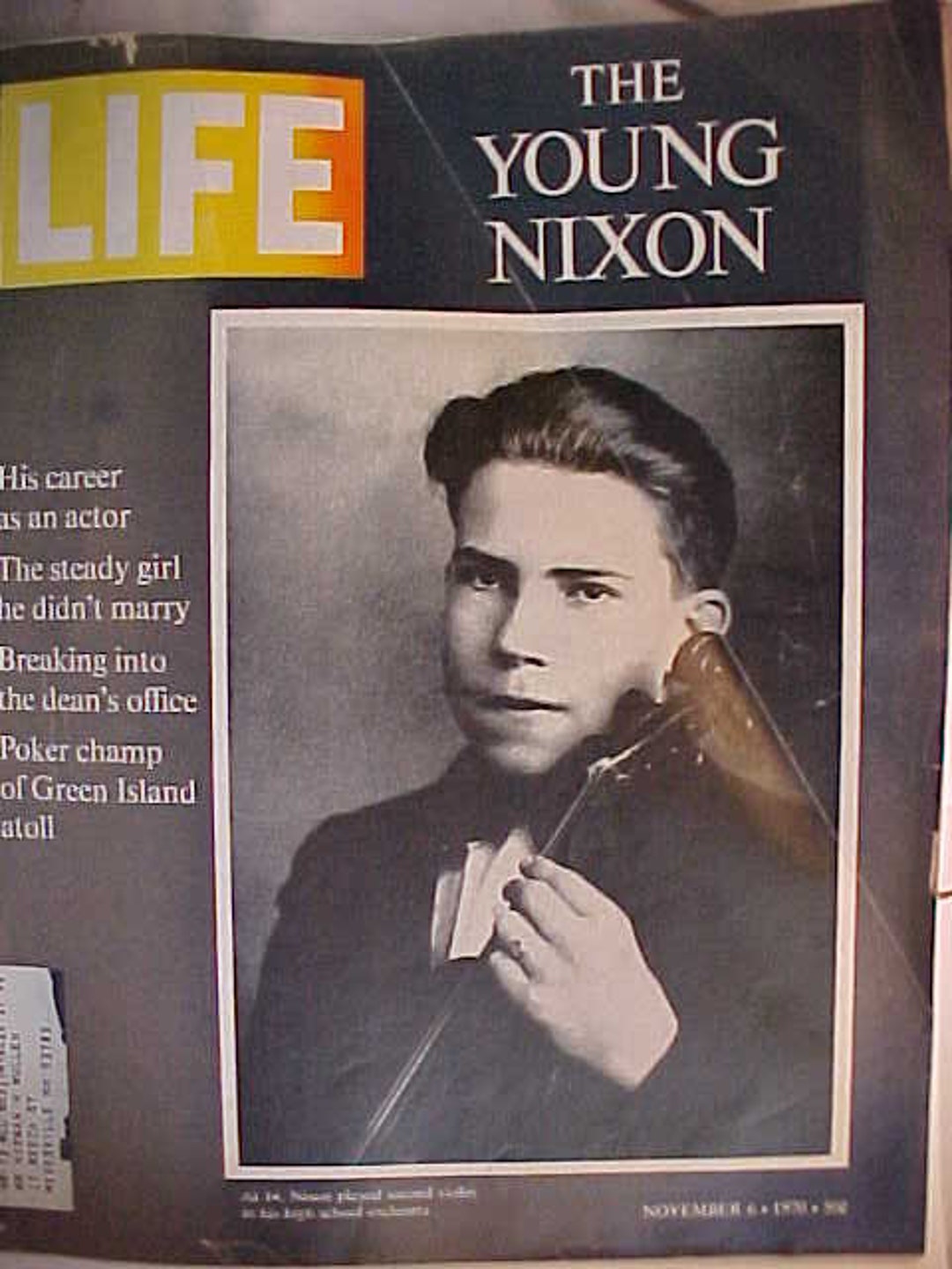 November 6, 1970 LIFE Magazine With Richard Nixon on the Cover Has 76 ...