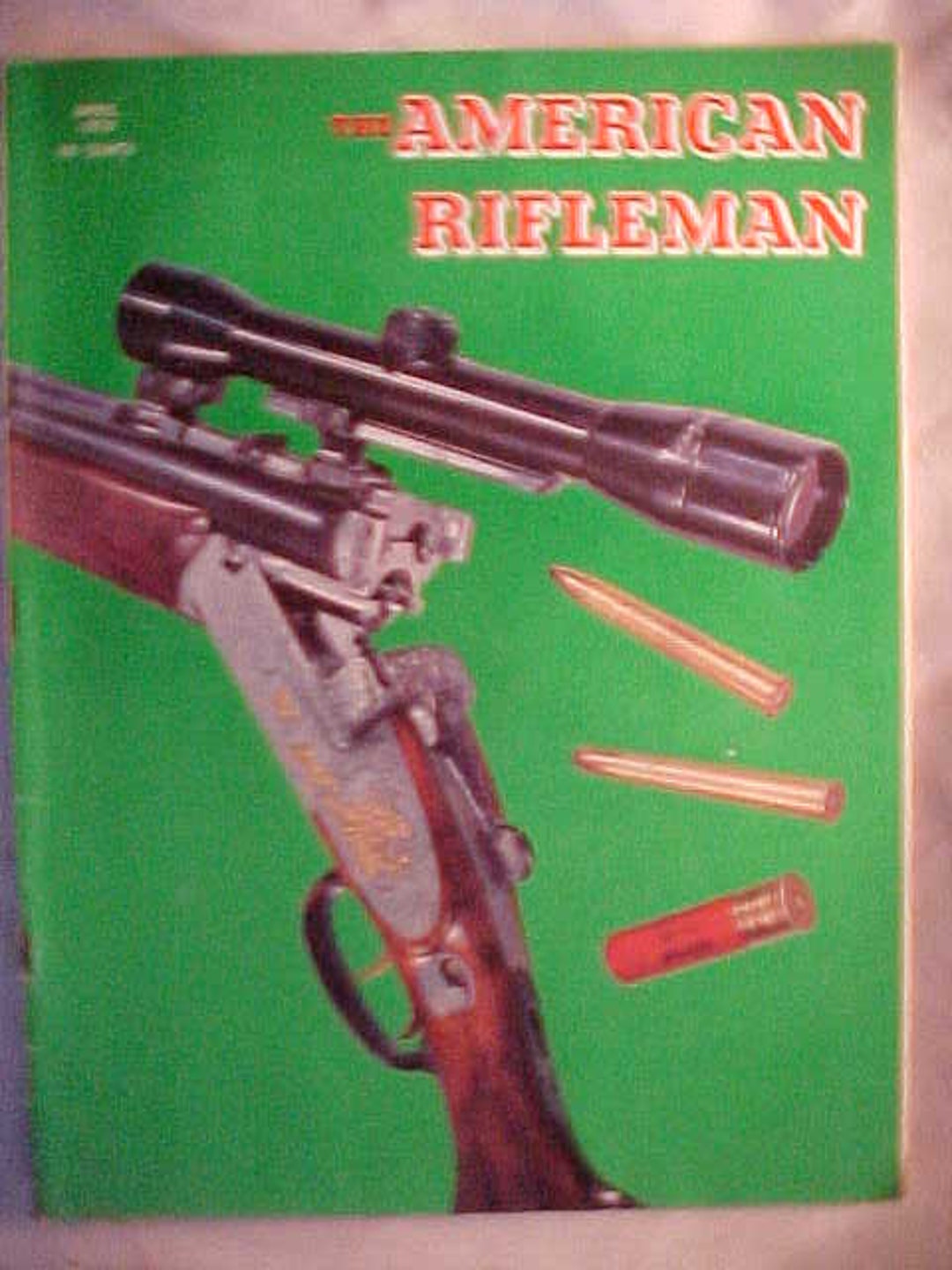 April 1970 the American Rifleman Magazine With Cover Art by Rolfe M ...