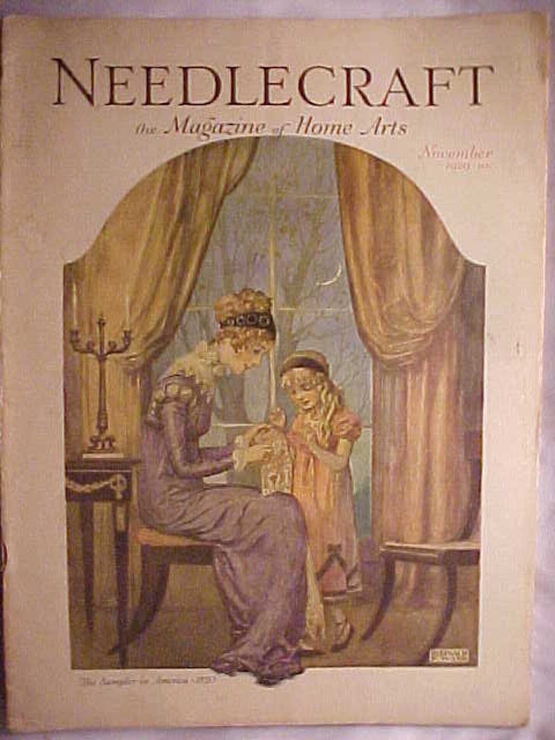 November 1929 Needlecraft Magazine for Women Has 38 Pages of Ads and ...