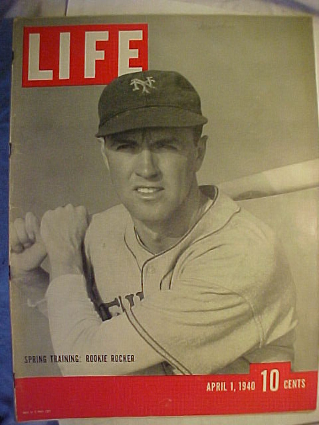 April 1, 1940 LIFE Magazine With John Rucker Baseball Player on the ...