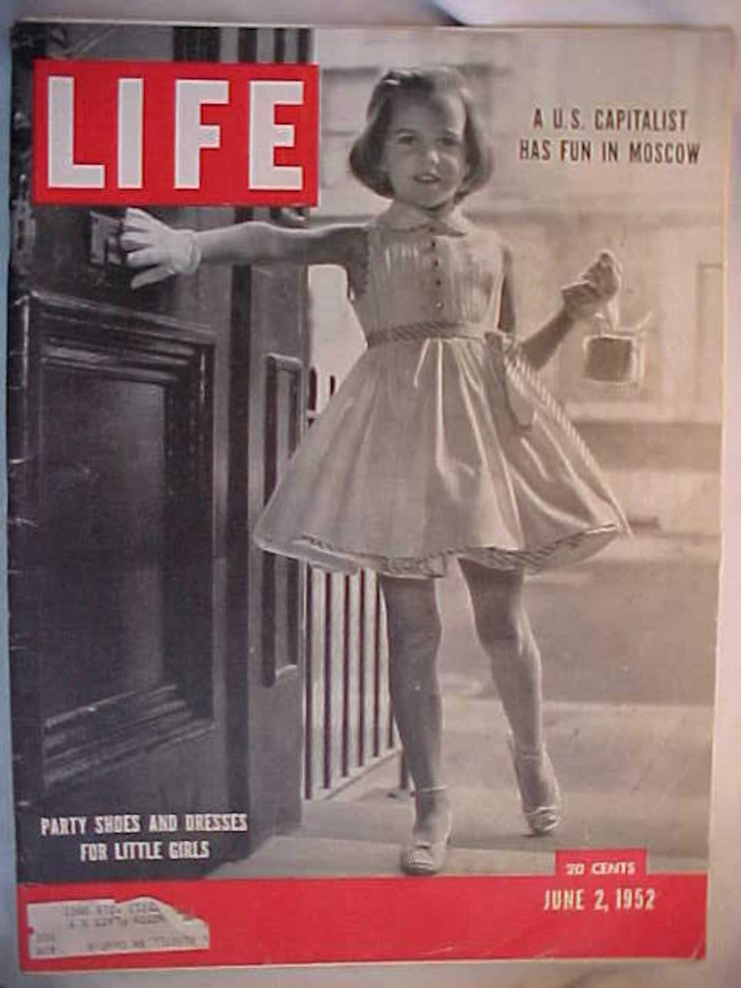 June 2, 1952 LIFE Magazine With Tucker Burns of New York City on the ...