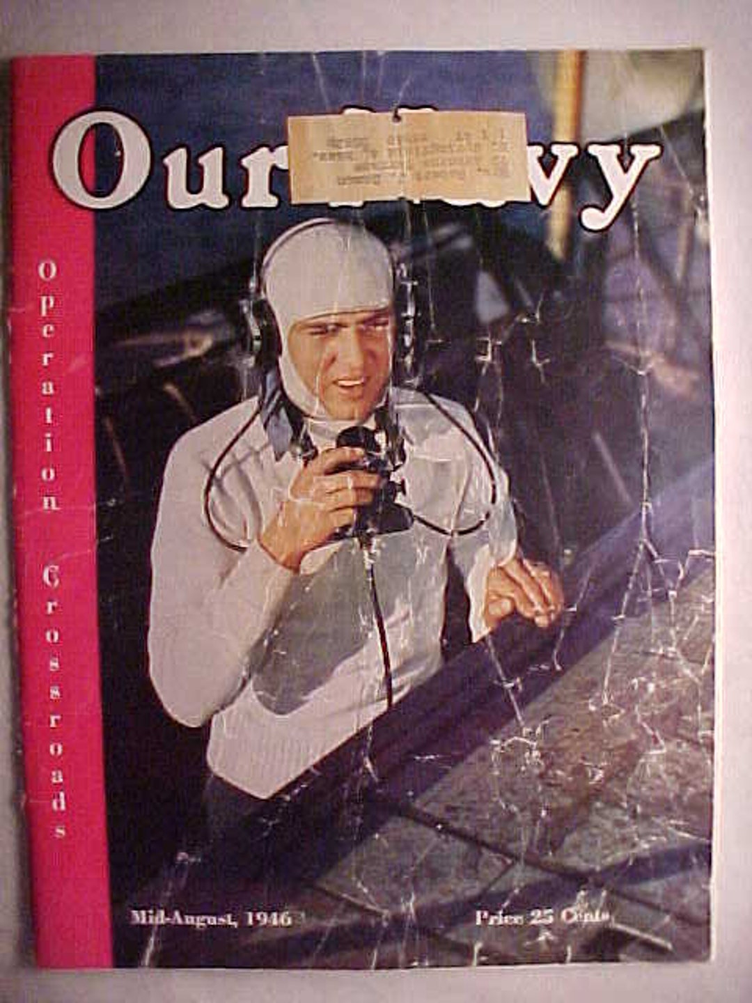 Mid August 1946 Our Navy Magazine Operation Crossroads WWII Cover Art ...