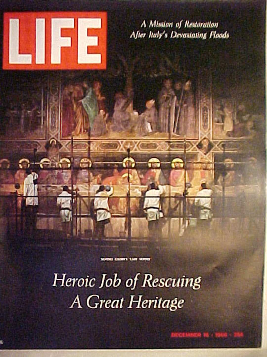December 16, 1966 LIFE Magazine With Gaddi's Last Supper on the Cover ...