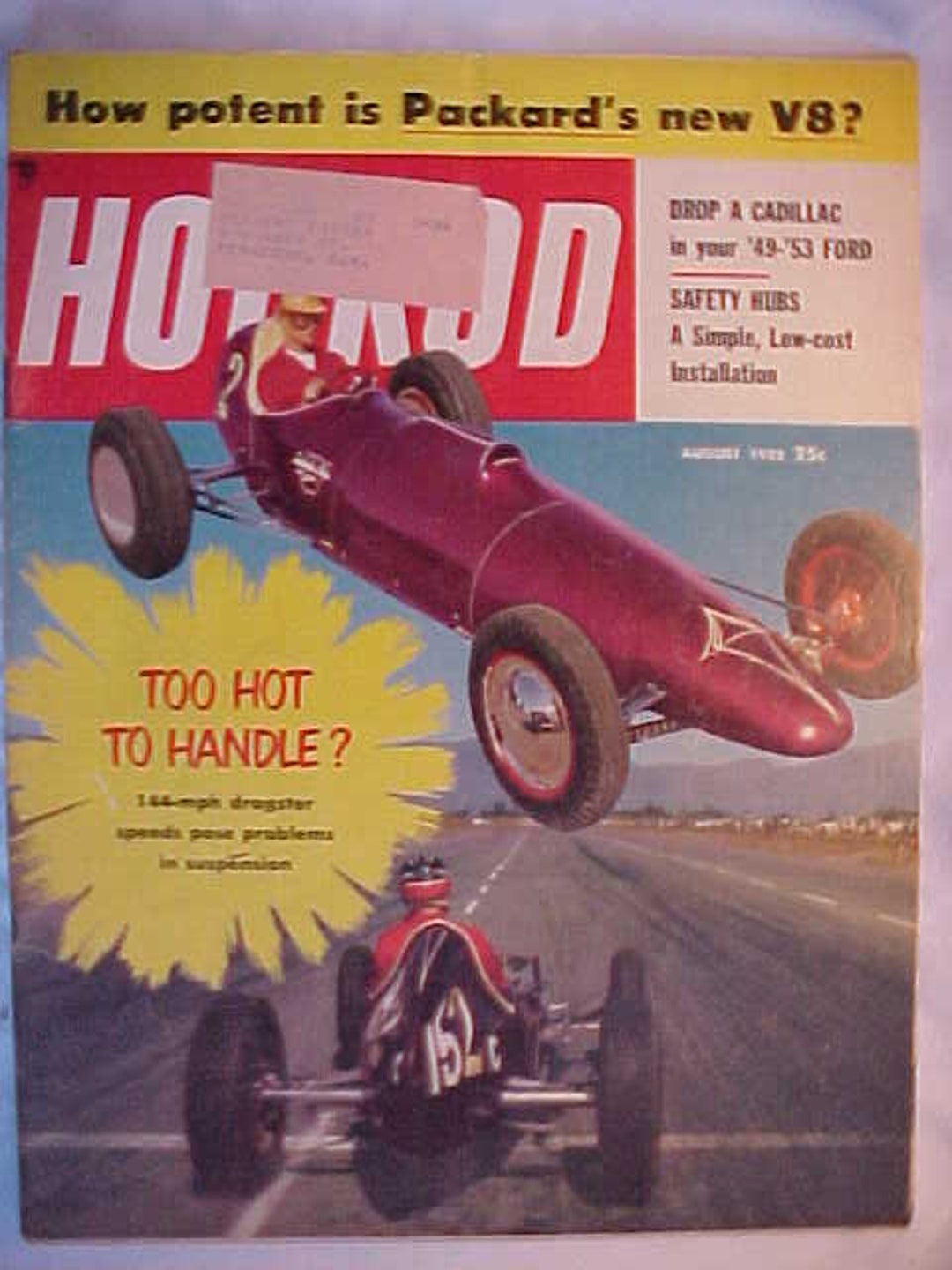 August 1955 Hot Rod Magazine Has 66 Pages of Ads and Articles, Antique ...