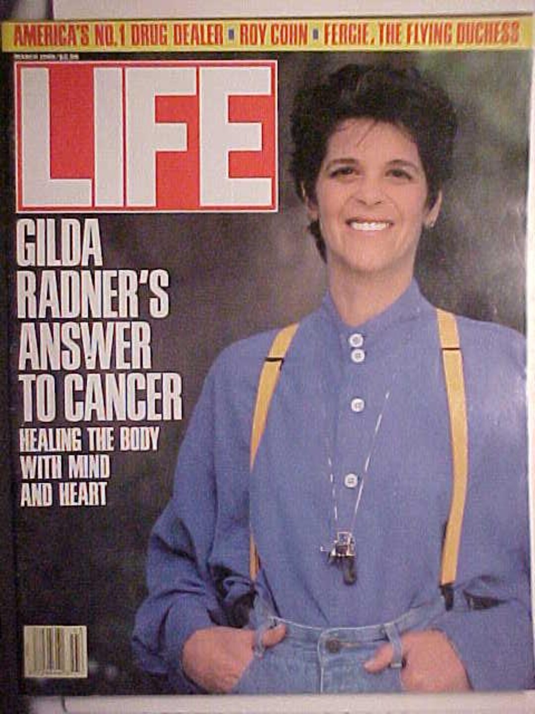 March 1988 LIFE Magazine With Gilda Radner on the Cover by Michael O ...