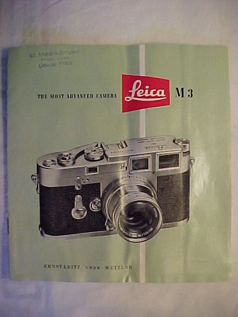 Vintage Camera Brochure fully illustrated with 12 pages c1950s The ...