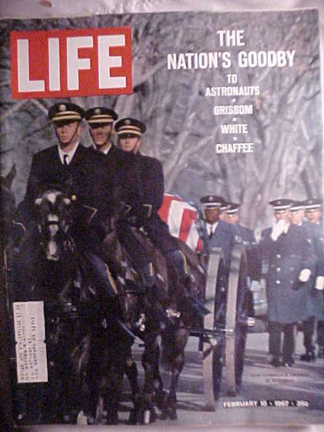 February 10, 1967 LIFE Magazine With Astronauts Funeral on the Cover ...