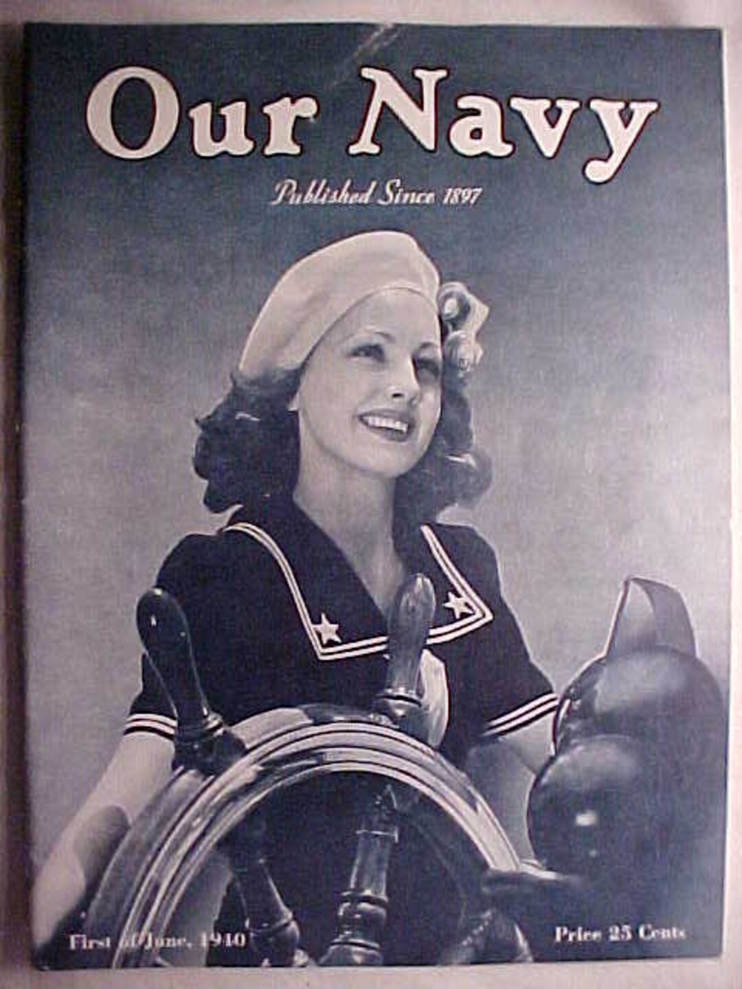 First of June 1940 Our Navy Magazine With Nice WWII Cover Art, WWII ...