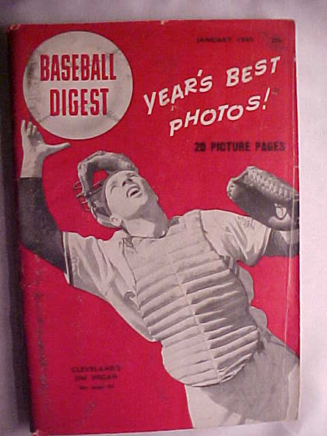 January 1949 Baseball Digest Magazine Volume 8 Number 1 With Jim Hecan ...