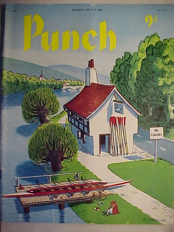 July 3 1961 Punch Magazine has over 30 Pages of Ads and | Etsy