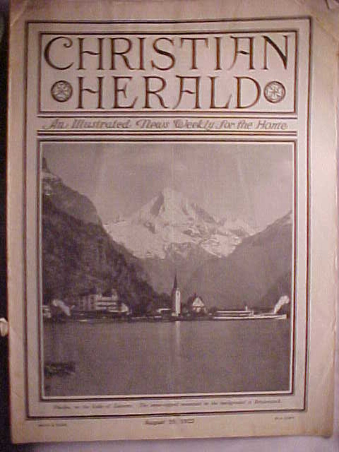 August 19, 1922 Christian Herald a Weekly Illustrated Magazine for the ...