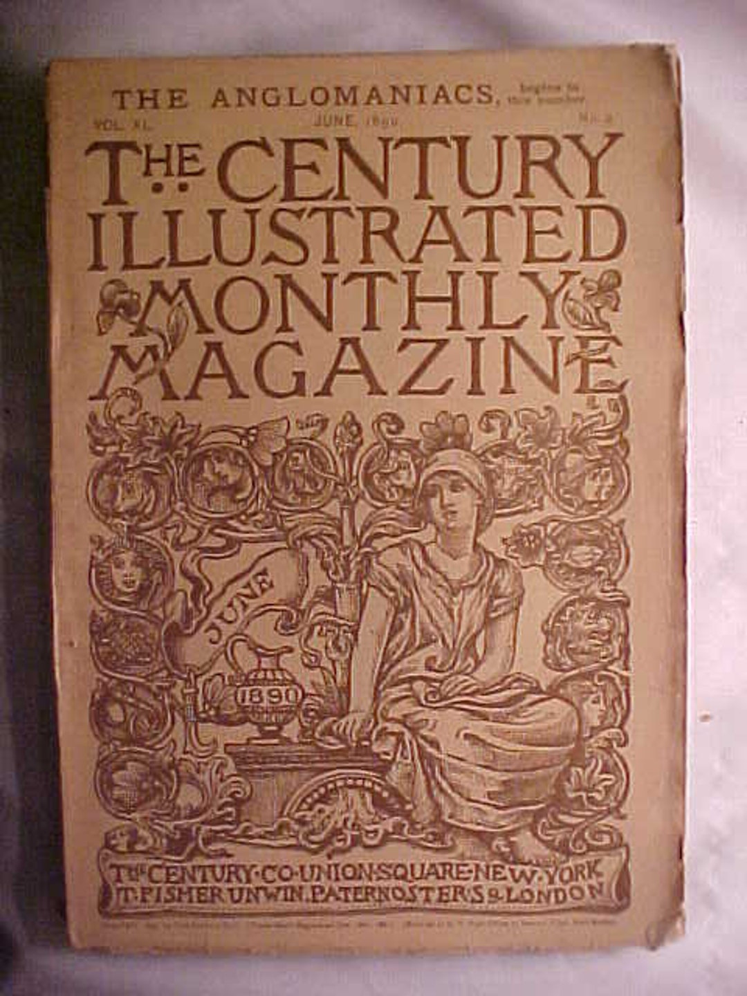 June 1890 the Century Illustrated Monthly Magazine Has Over 150 Pages ...