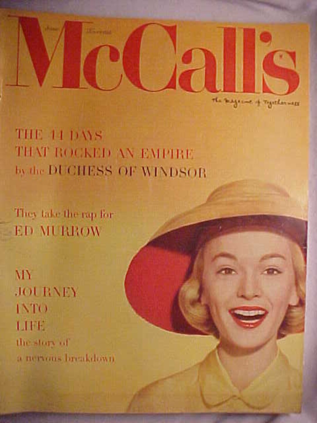 June 1956 Mccall's Magazine With Dolores Parker on the Cover by Richard ...