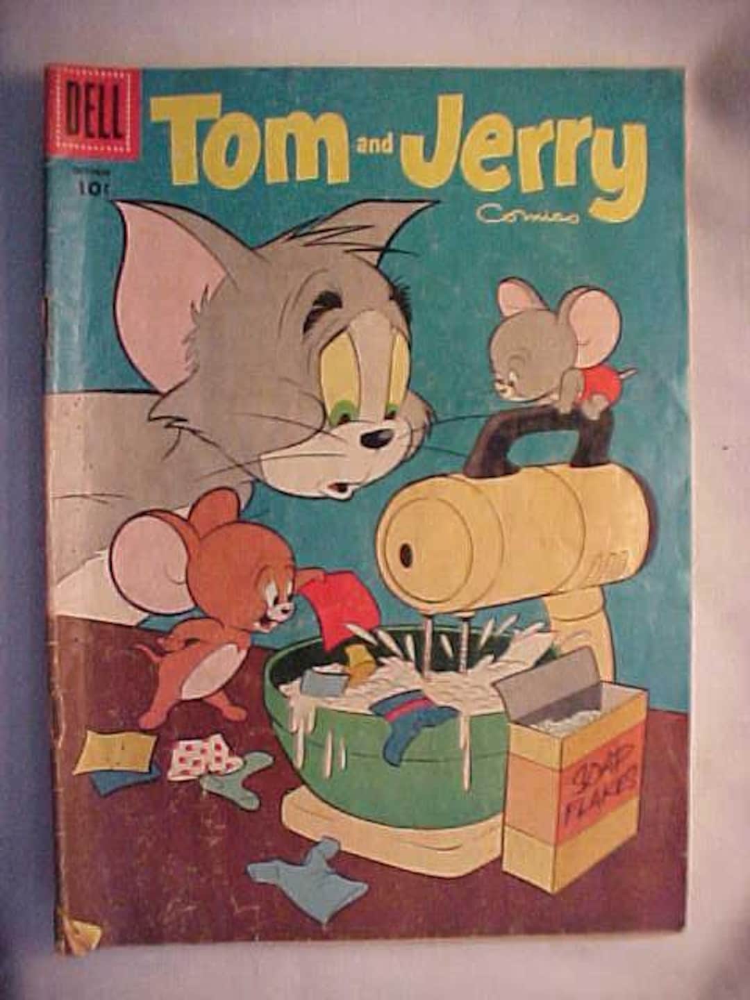 October 1955 Tom and Jerry Comics Golden Age Comic Book Published by ...