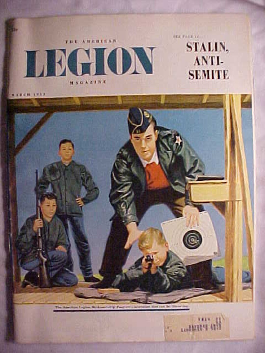 March 1953 the American Legion Magazine With Cover Art by John ...