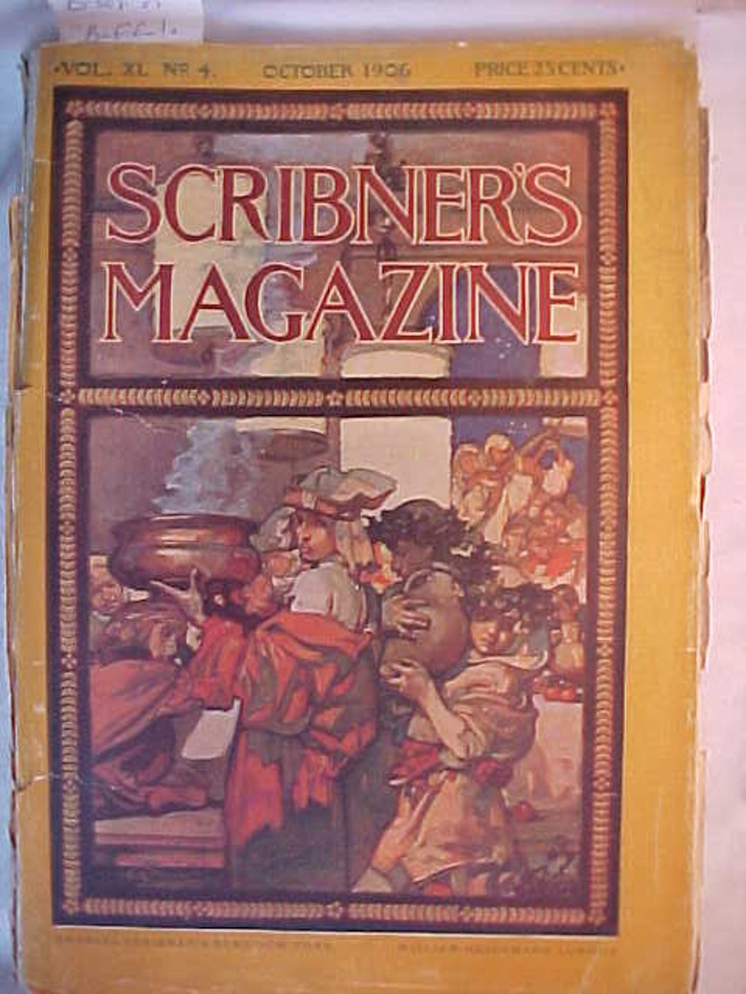 October 1906 Scribner's Magazine Charles Scribner's Sons New York, Has Over 100 Pages of Ads and ...