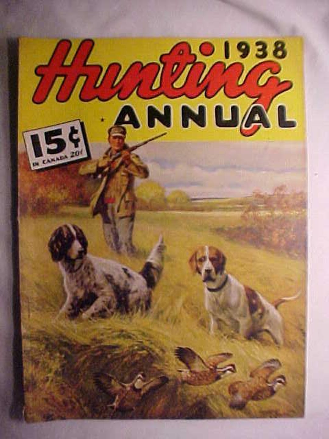 1938 Sports Afield Hunting Annual With Cover Art by W. H. Hinton ...